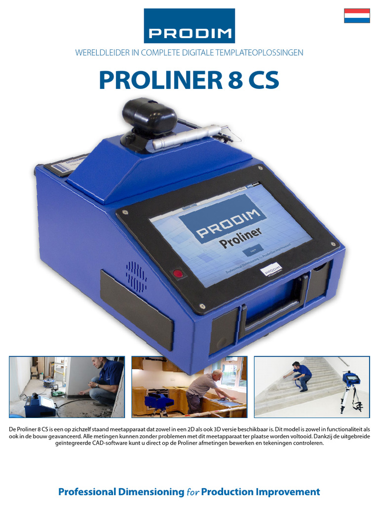 Prodim Proliner 8CS Brochure NL | PDF