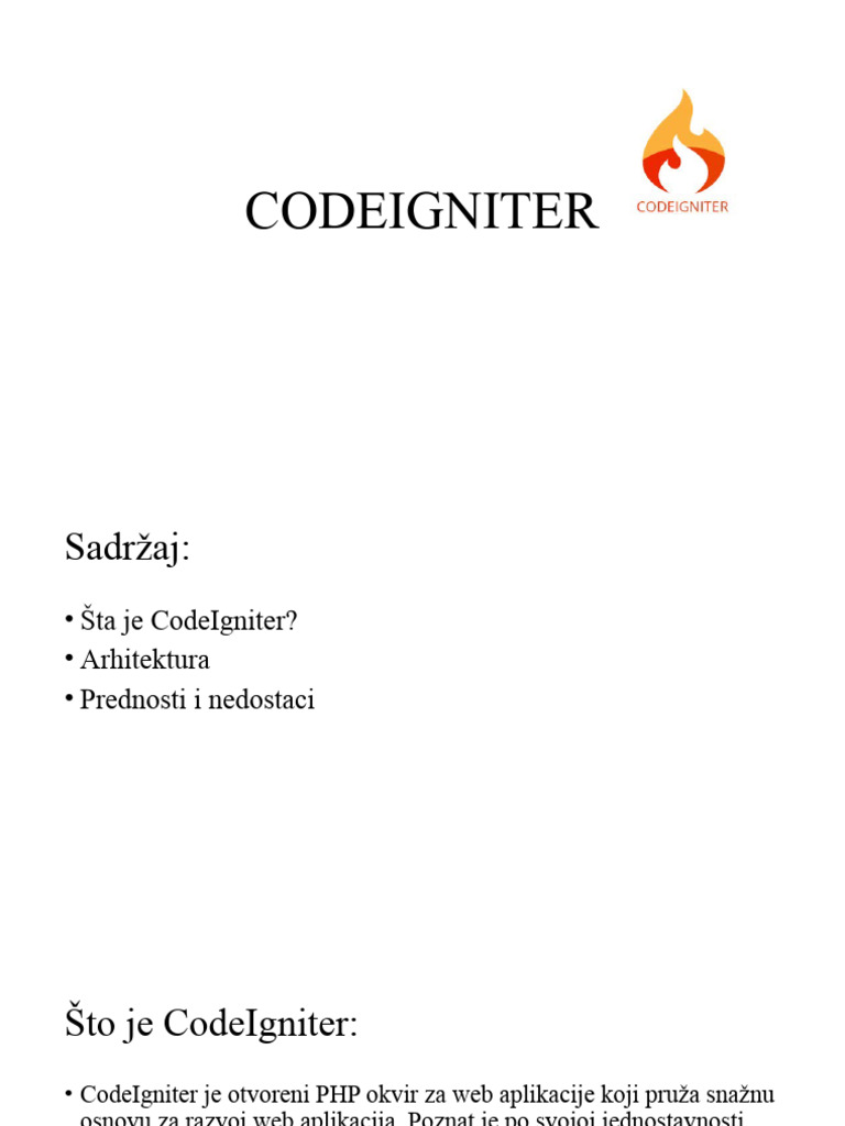 Code Igniter | PDF