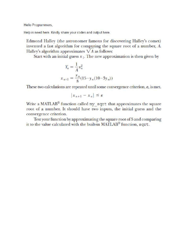 Assessing Your Programming Skills (In-Class Exercise 2) | PDF