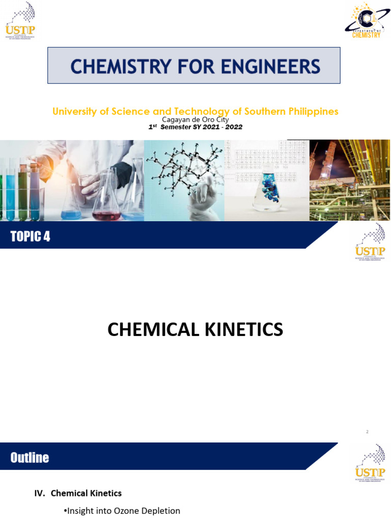 4 Chemical Kinetics | PDF | Reaction Rate | Ozone Depletion