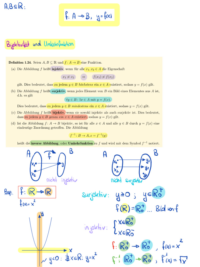 VO Differenzierbare Reelle Funktionen | PDF