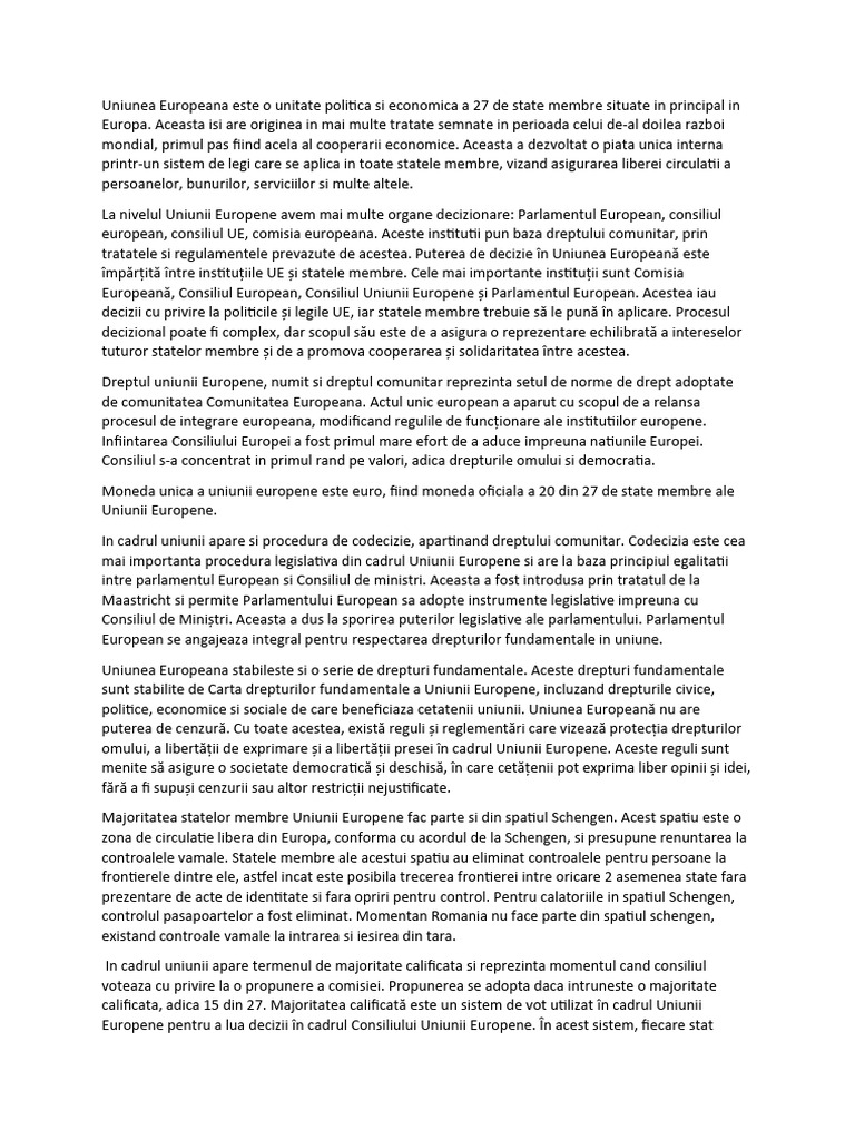 Proiect Franceza | PDF