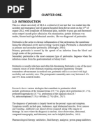 Key Peritoneal Signs of Peritonitis | PDF | Peritoneum | Abdomen