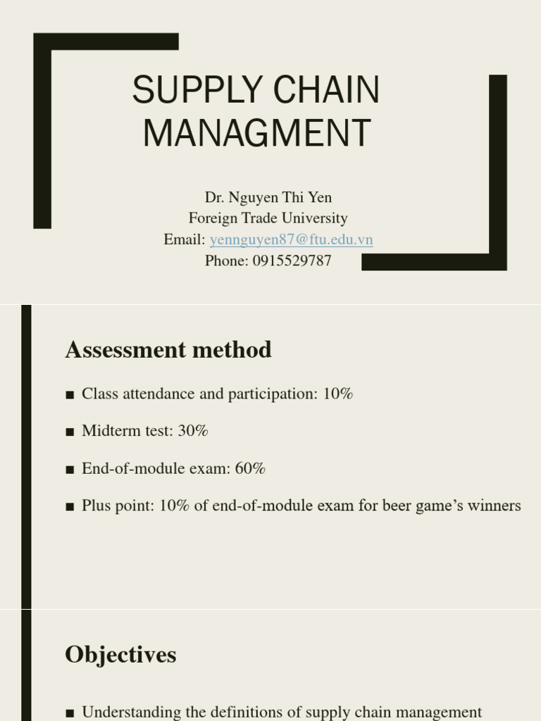 Supply Chain Managment - Chapter 1 2 | PDF | Supply Chain Management ... Supply Chain Managment - Chapter 1 2 | PDF | Supply Chain Management ...