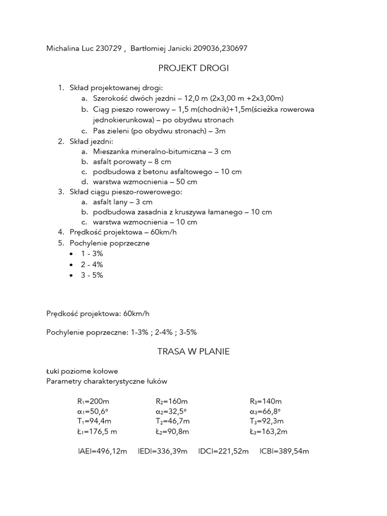 Opis Techniczny | PDF