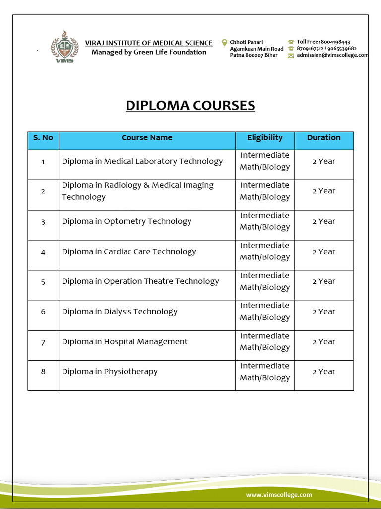 VIMS Admission Proposal-1 | PDF
