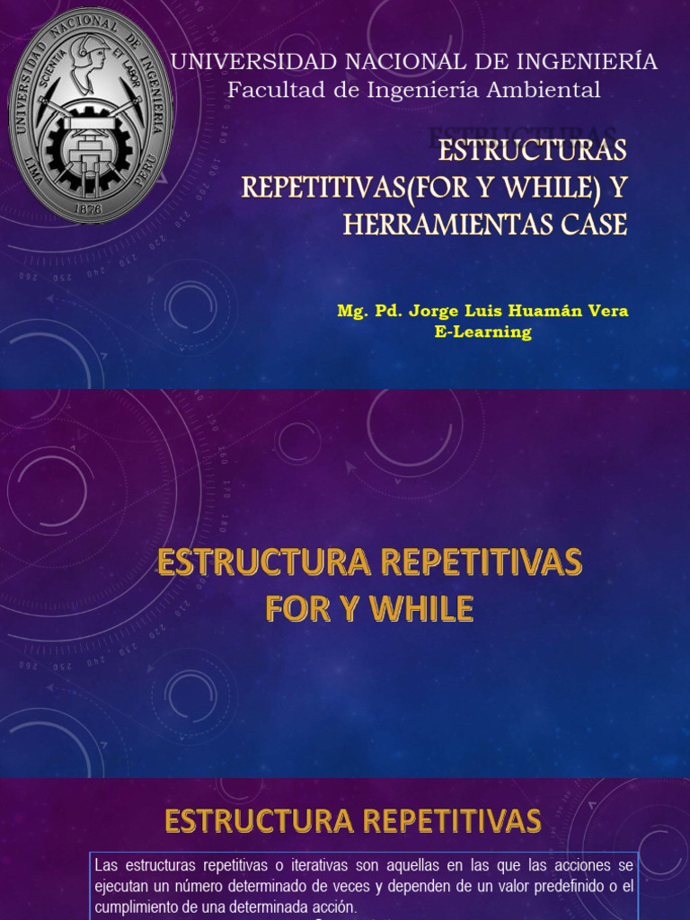 19-12 - 22 Estructuras-Repetitivas-For-Y-While - 2020 | PDF | Flujo de control | Informática teórica
