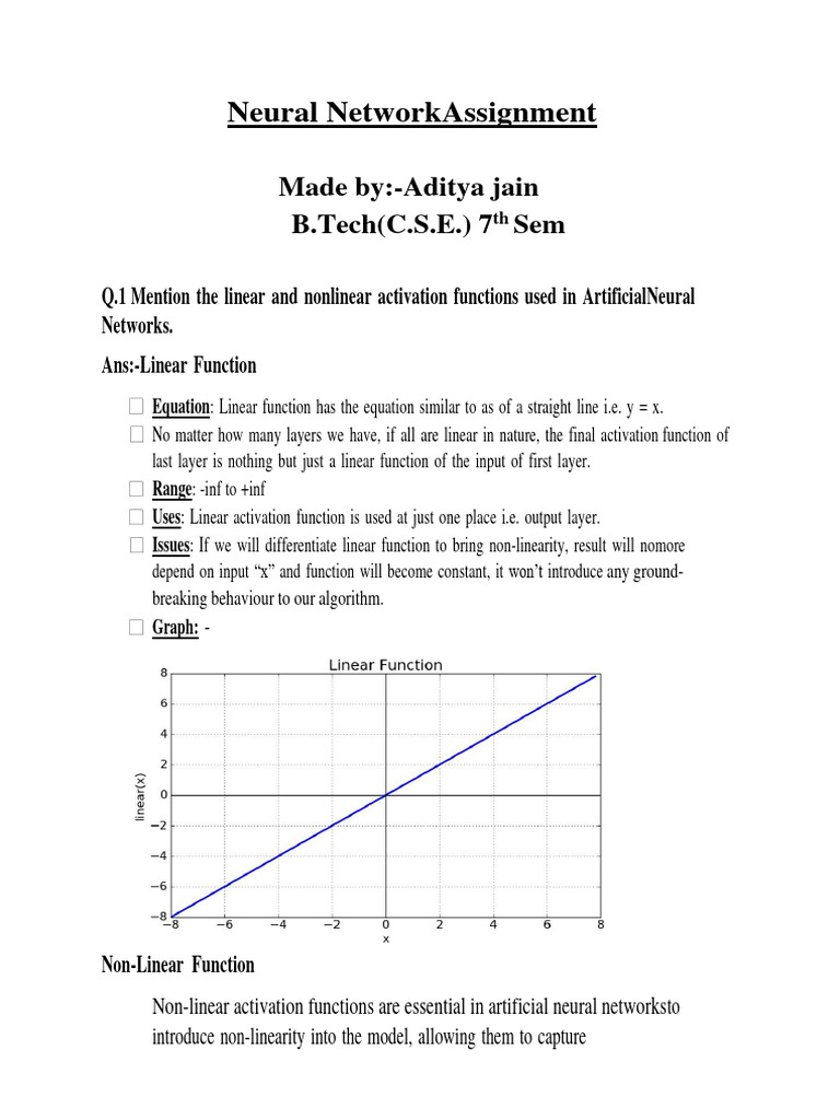 Aditya Jain NN Assignment | PDF | Statistical Classification | Computer Programming