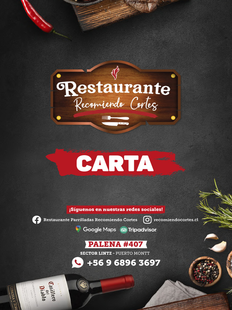 Carta Recomiendo Cortes Local 2022 - Julio | PDF