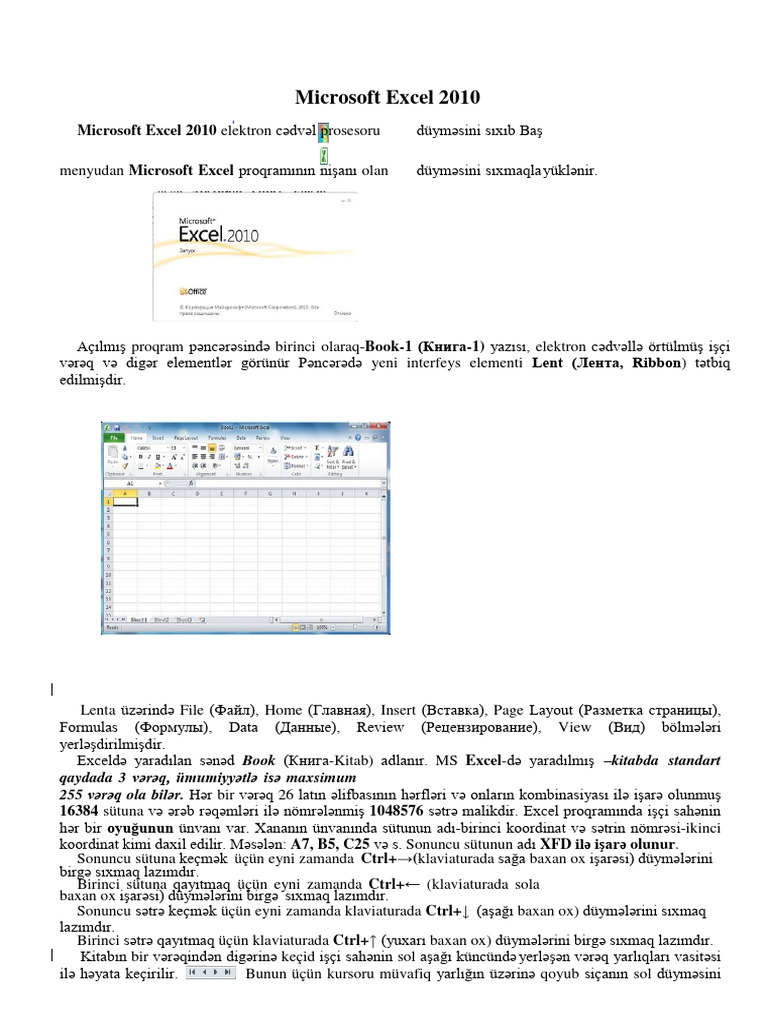 Muhazire 4-5 RİN İV Kurs Excel | PDF