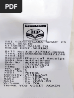 Fuel Bill Template 4 | PDF | Finance & Money Management | Law