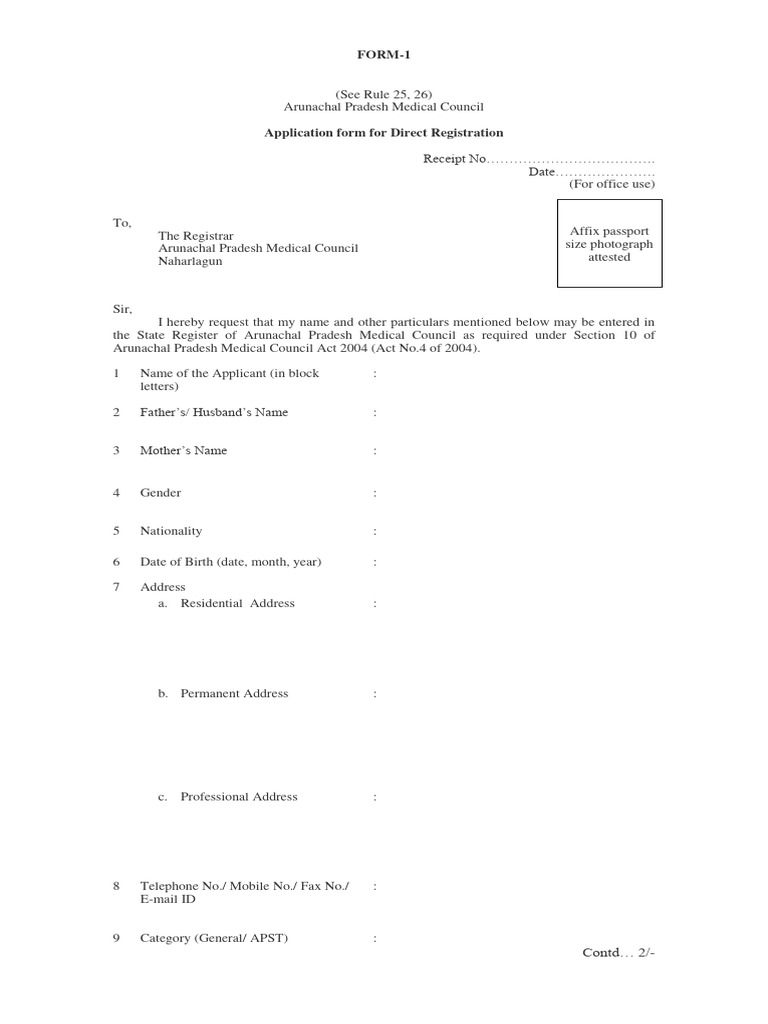 FORM 1 (Registration) | PDF | Justice | Crime & Violence