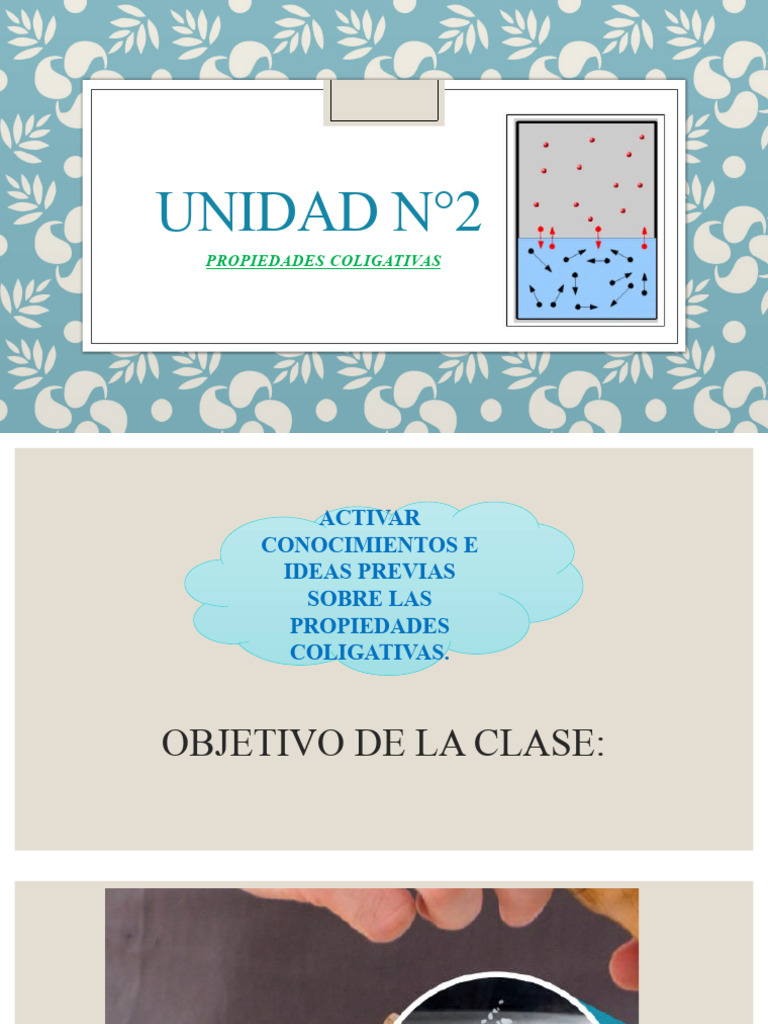 UNIDAD N°2 Química 2 Medio | PDF
