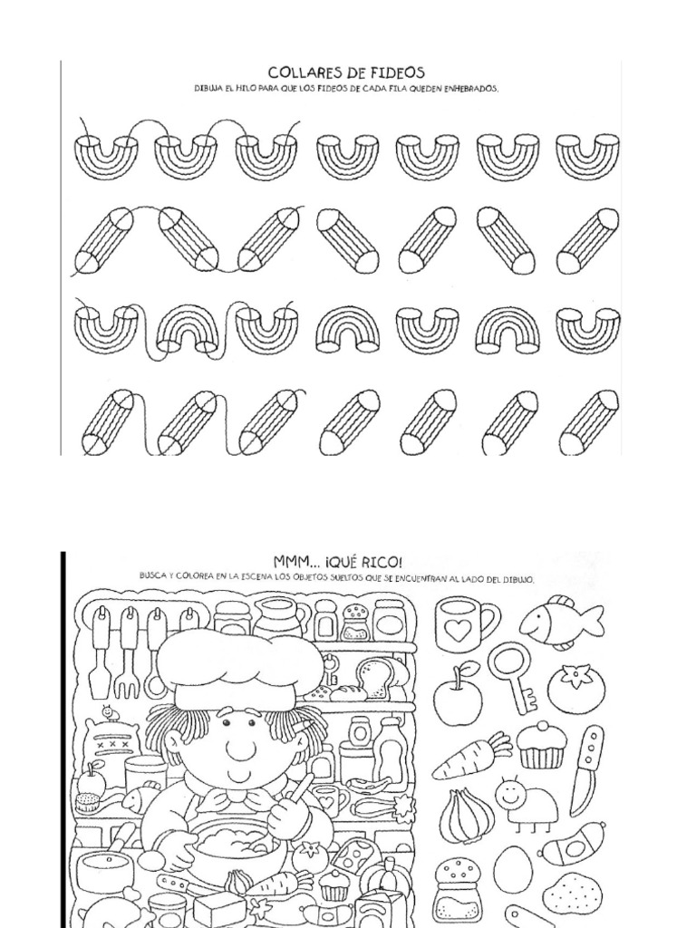Actividades para Trabajr La Atencion y Concentracion | PDF