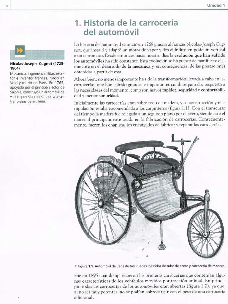Tema 1. Carrocería | PDF