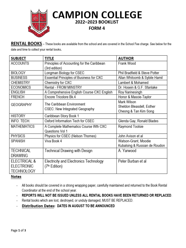 Form 4 - 2022 - 2023 | PDF | Computing | Office Equipment