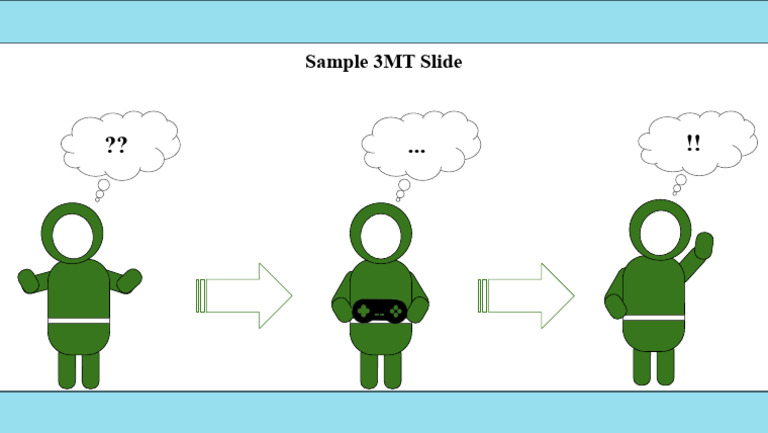3MT Slides - Sample Slide Deck | PDF