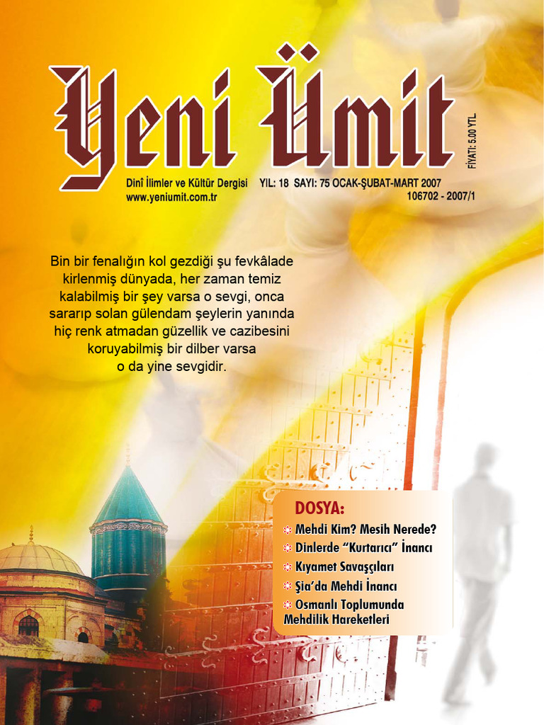 Yeni Umit Dergisi 75-2007 - 1 | PDF