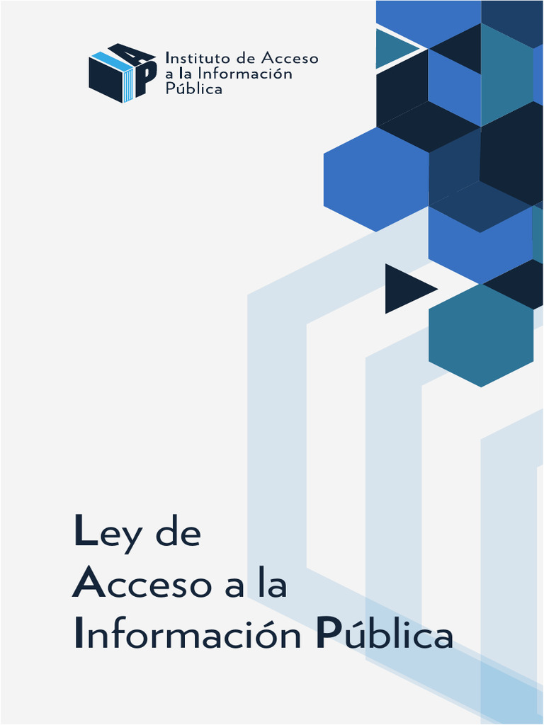 Ley de Acceso a la Información Pública | PDF | Responsabilidad | Leyes ...