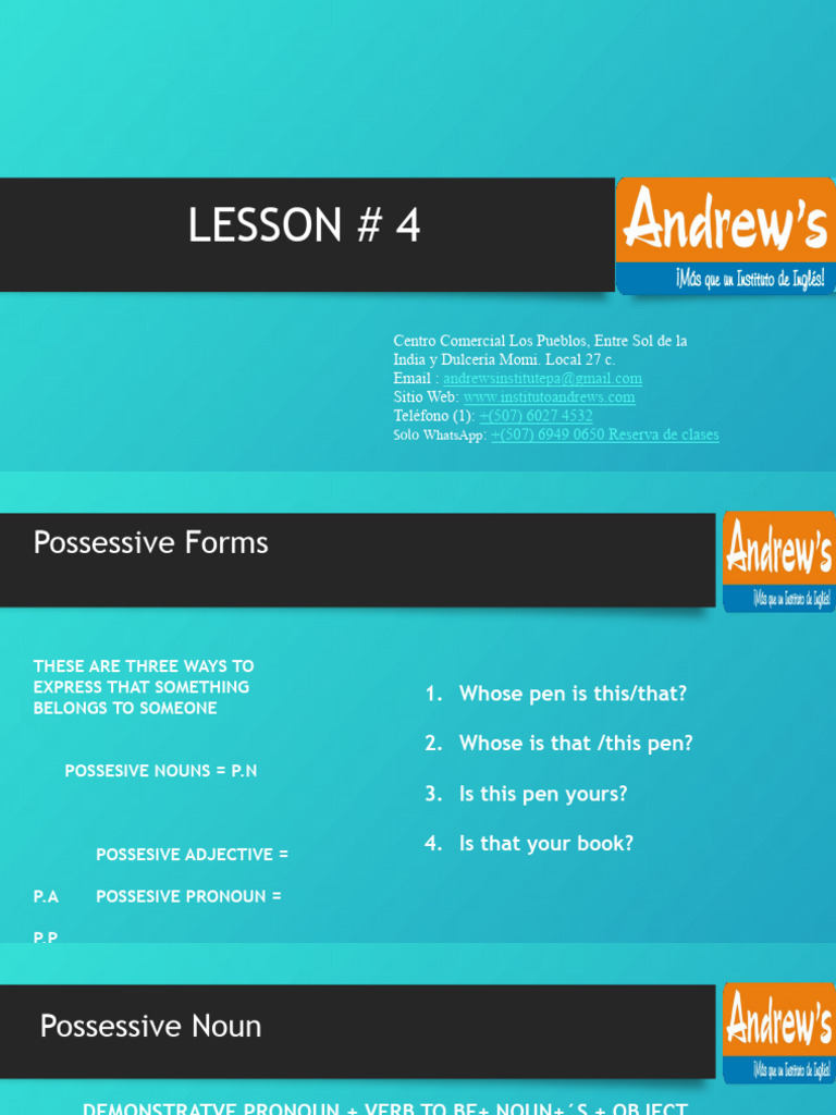 Lesson4 KBM | PDF