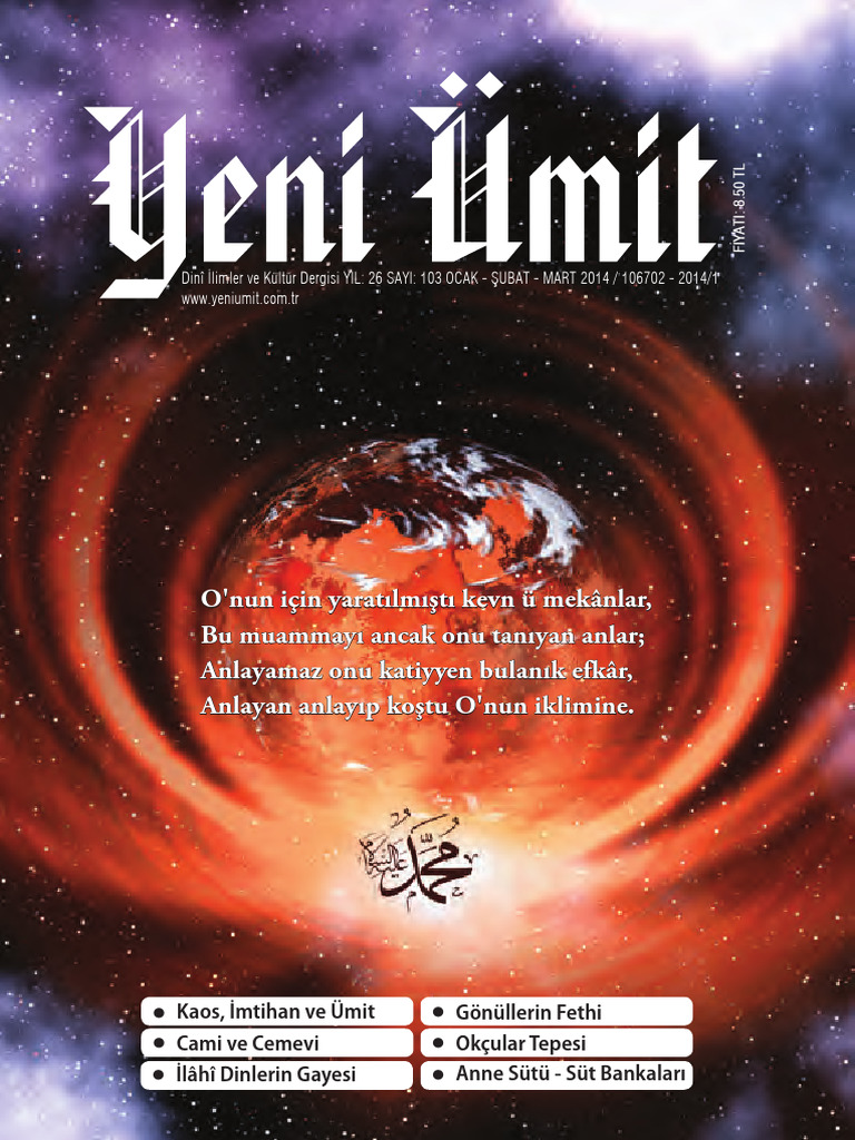 Yeni Umit Dergisi 103-2014 - 1 | PDF