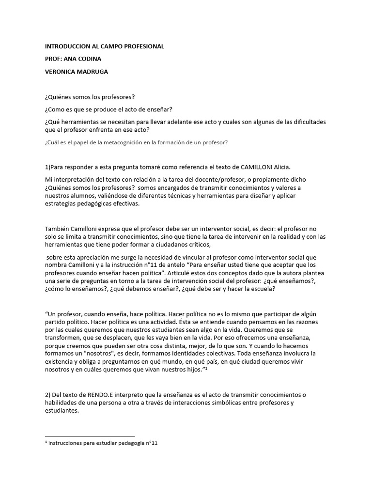 Documento 25 (1) | PDF | Enseñando | Maestros