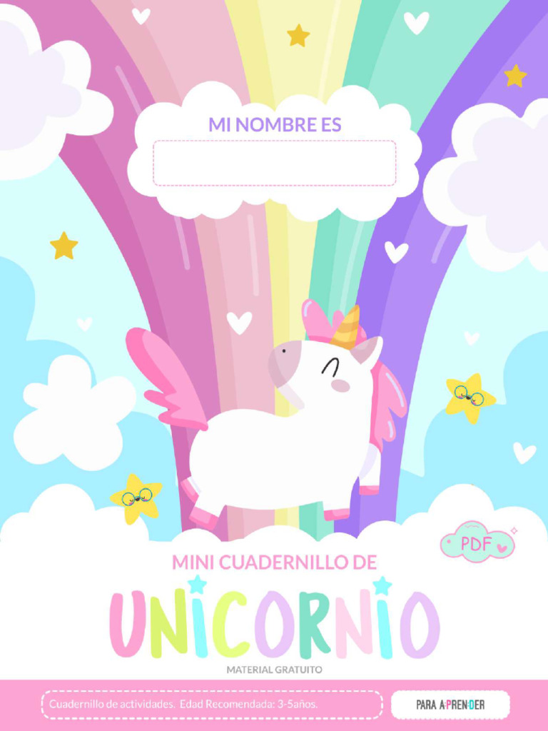 Cuadernillo Unicornios | PDF