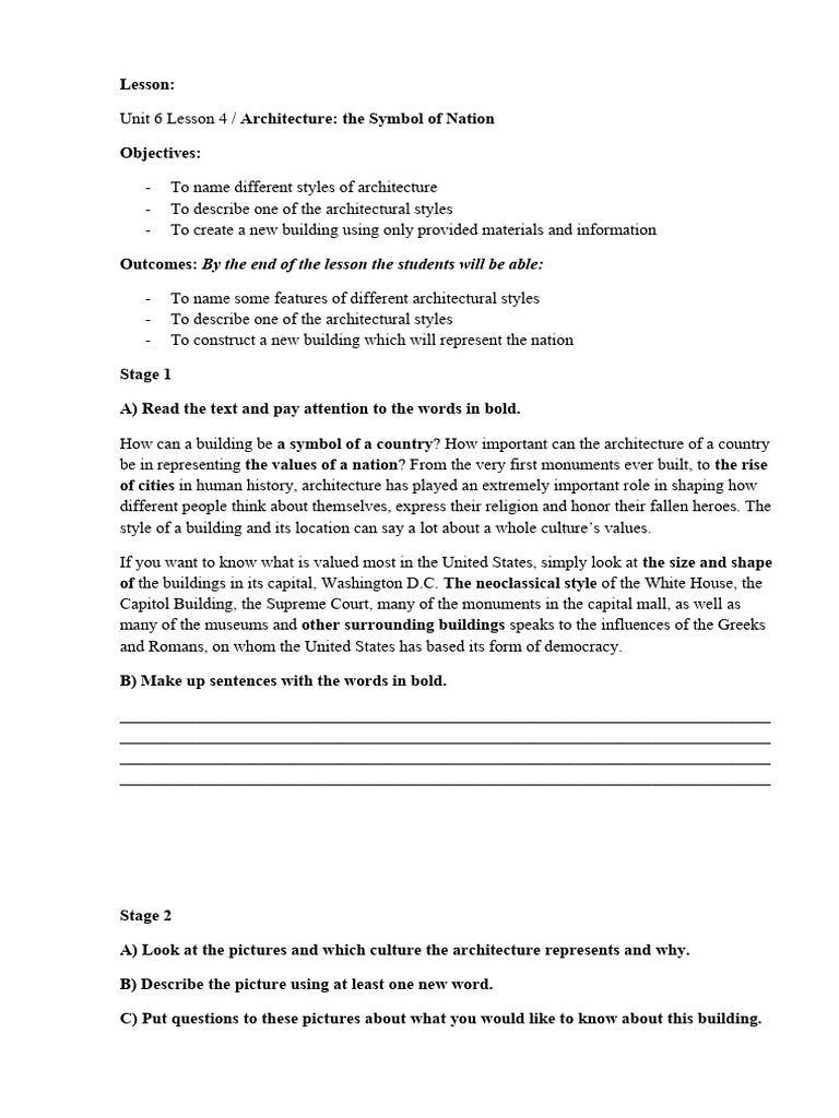 9th Grade Unit 6 Lesson4 | PDF