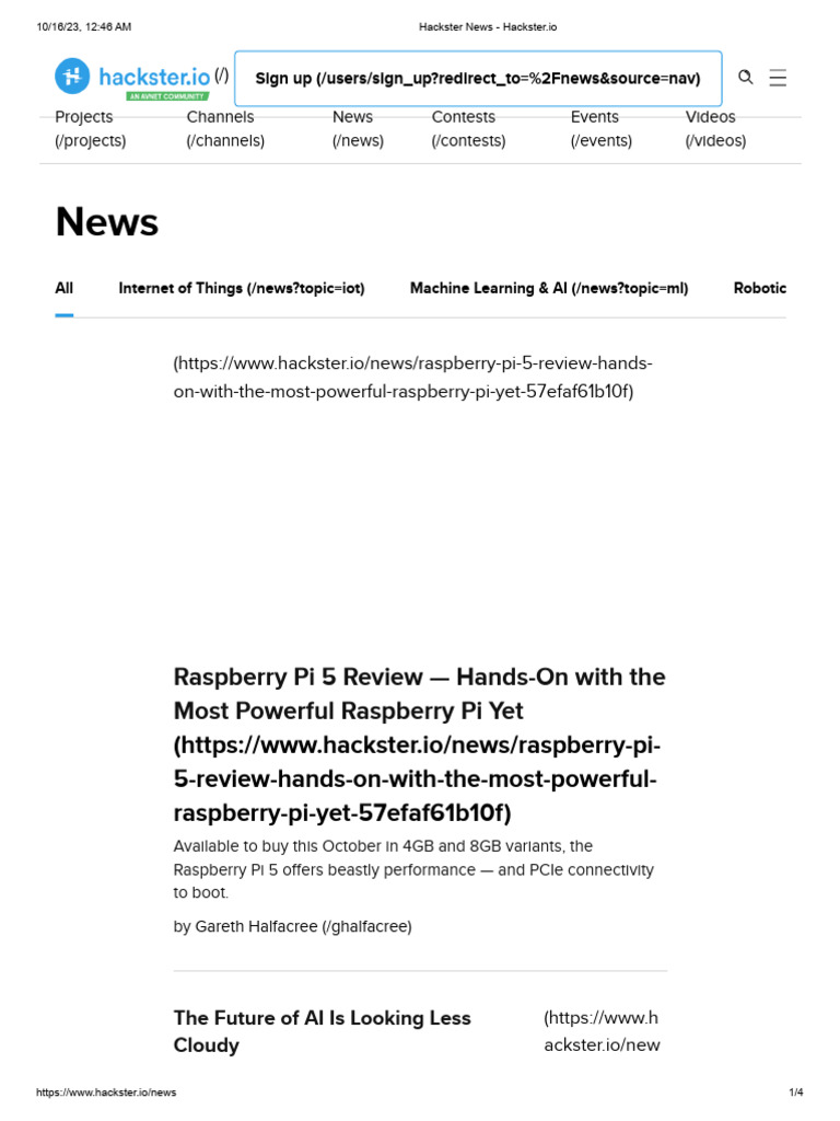 Hackster News Hackster Io Pdf Raspberry Pi Computer Science