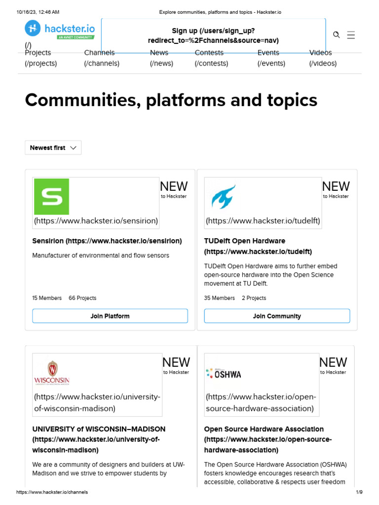 Explore Communities, Platforms and Topics - Hackster - Io | Download ...