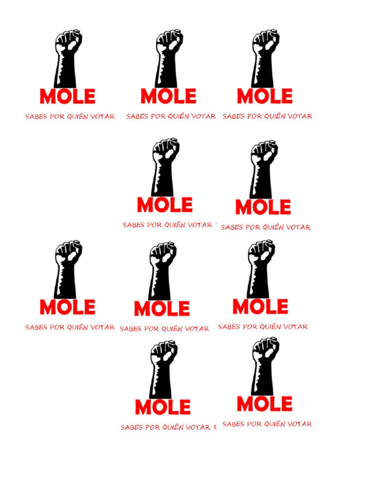 Estampas Del Mole | PDF