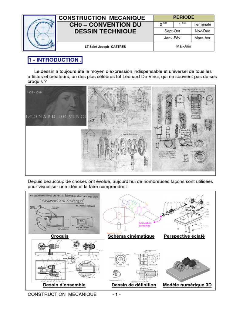 Ch0 Convention Dessin Technique | PDF