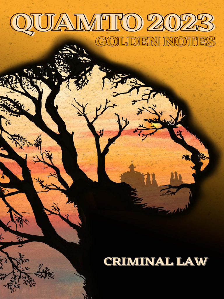 2 Criminal Law QUAMTO | PDF 2 Criminal Law QUAMTO | PDF