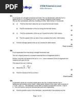 DR Frost Maths Edexcel A Level Vectors Powerpoint | PDF