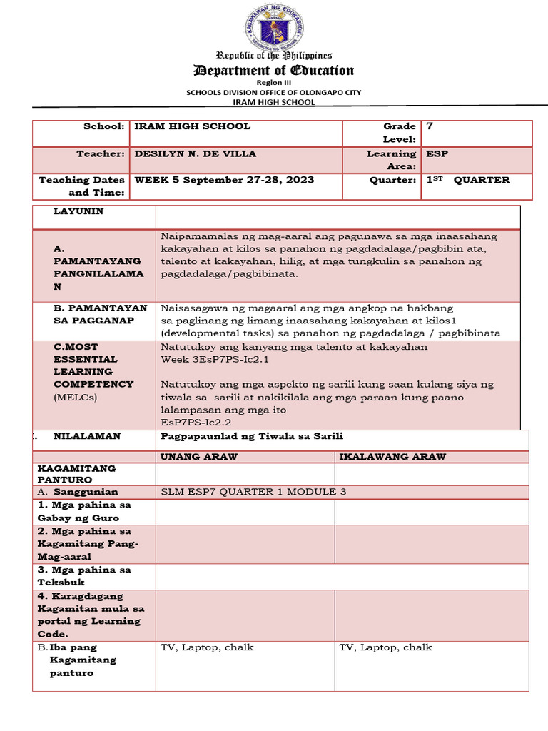 Week 5-DLL Esp7 | PDF