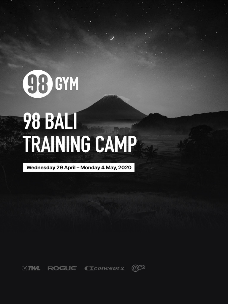 98 Bali Training Camp Details 2020 | PDF
