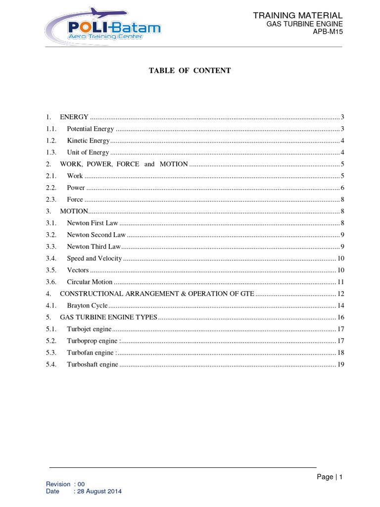 M15.1 - Fundamental | PDF | Jet Engine | Force