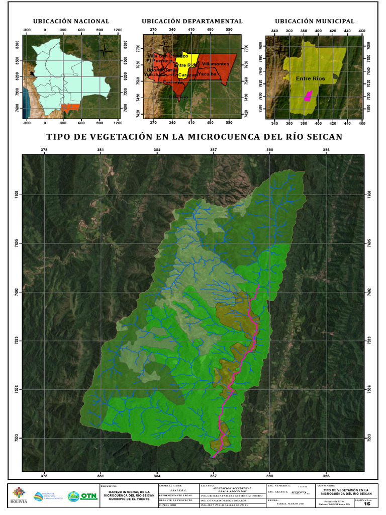Vegetación en la Microcuenca Seican | PDF