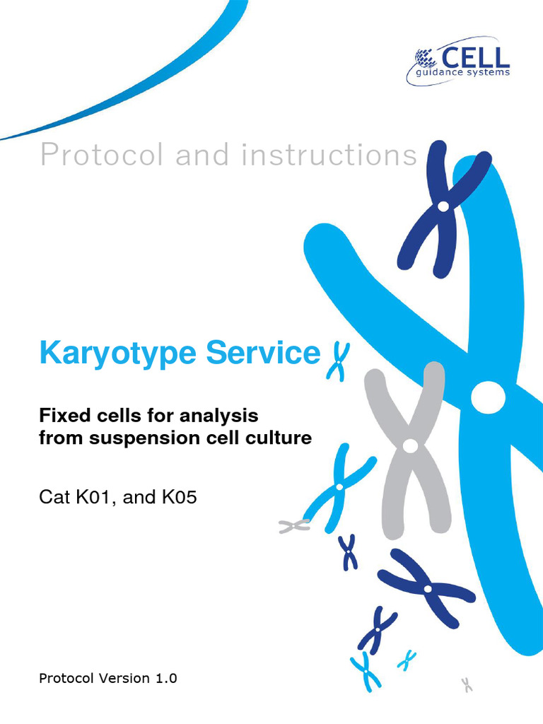 Karyotype Analysis Protocol Instructions For Fixed Samples From ...