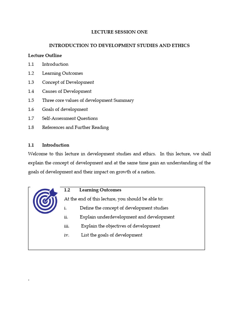 Introduction To Development Studies | PDF | Economic Development ...