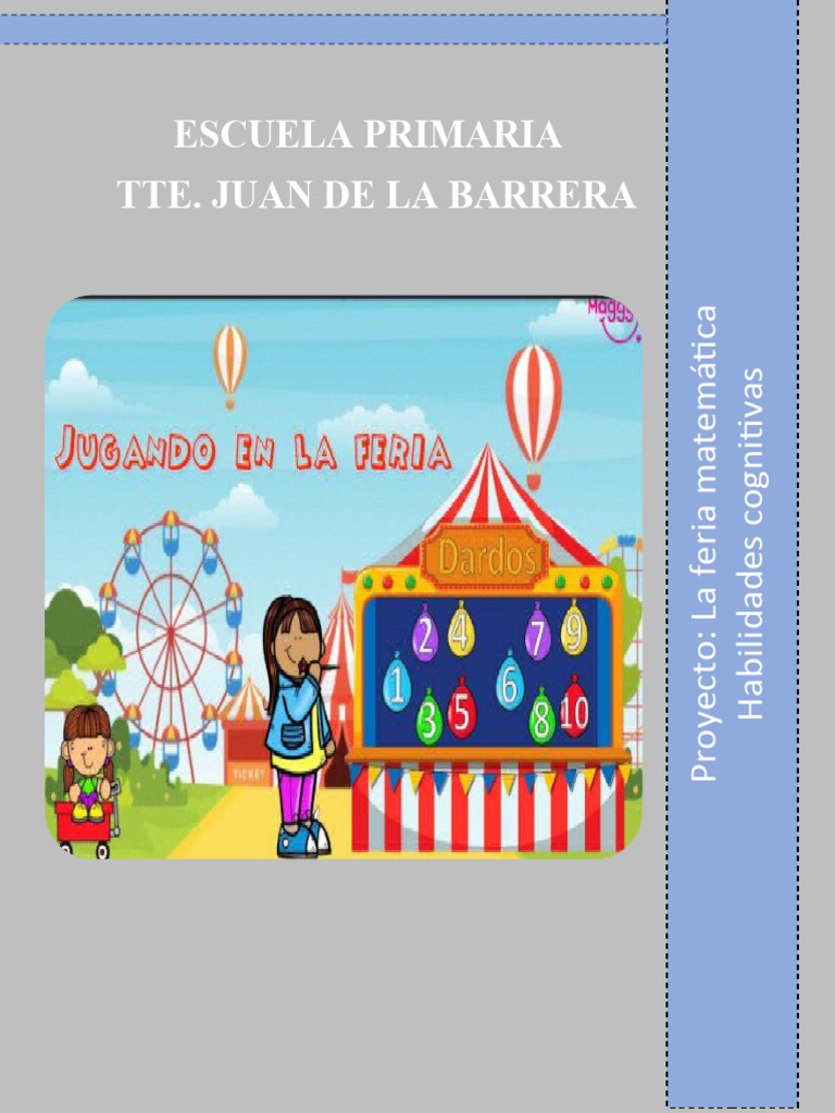 Proyecto La feria de las matemáticas | PDF | Aprendizaje | Sustracción
