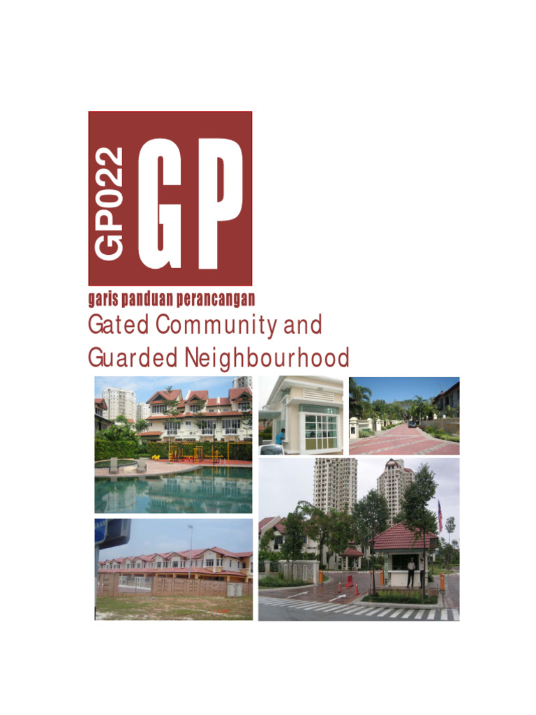 Garis Panduan Guarded and Gated Community | PDF