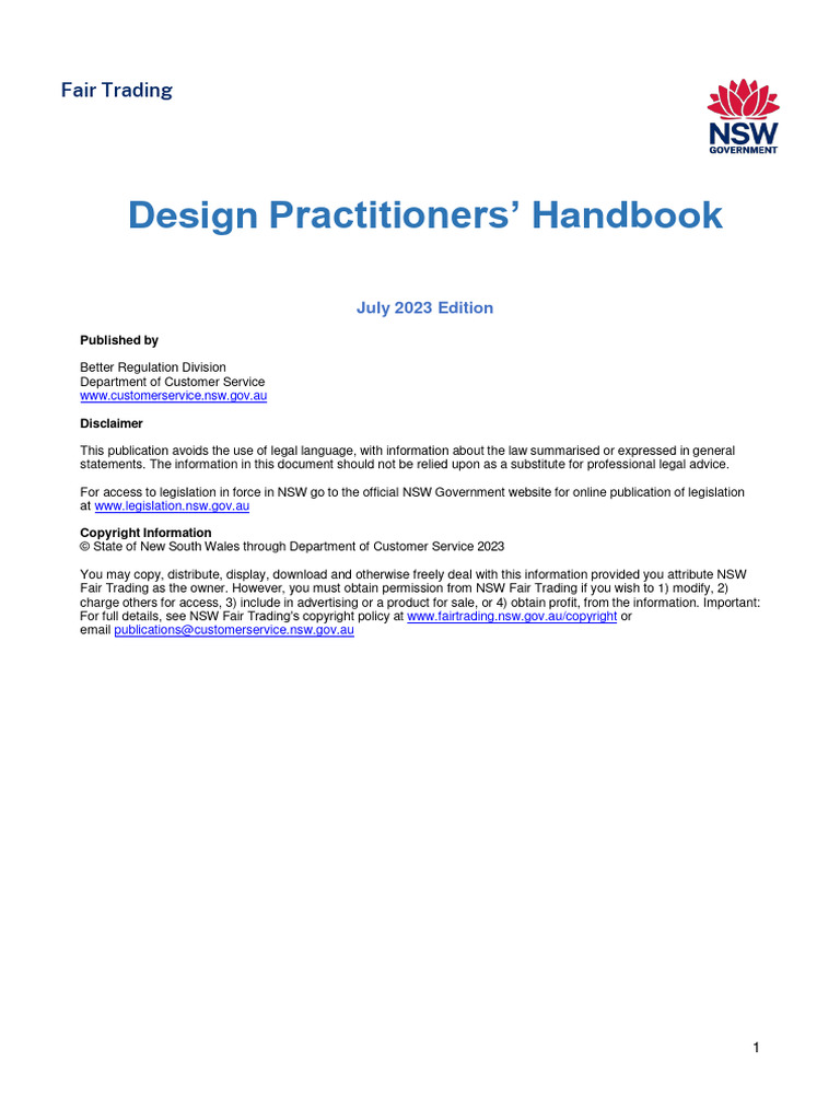 Design Practitioners Handbook Final | PDF