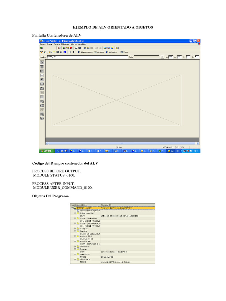 Ejemplo de ALV Orientado A Objetos | PDF | Computer Programming | Computing