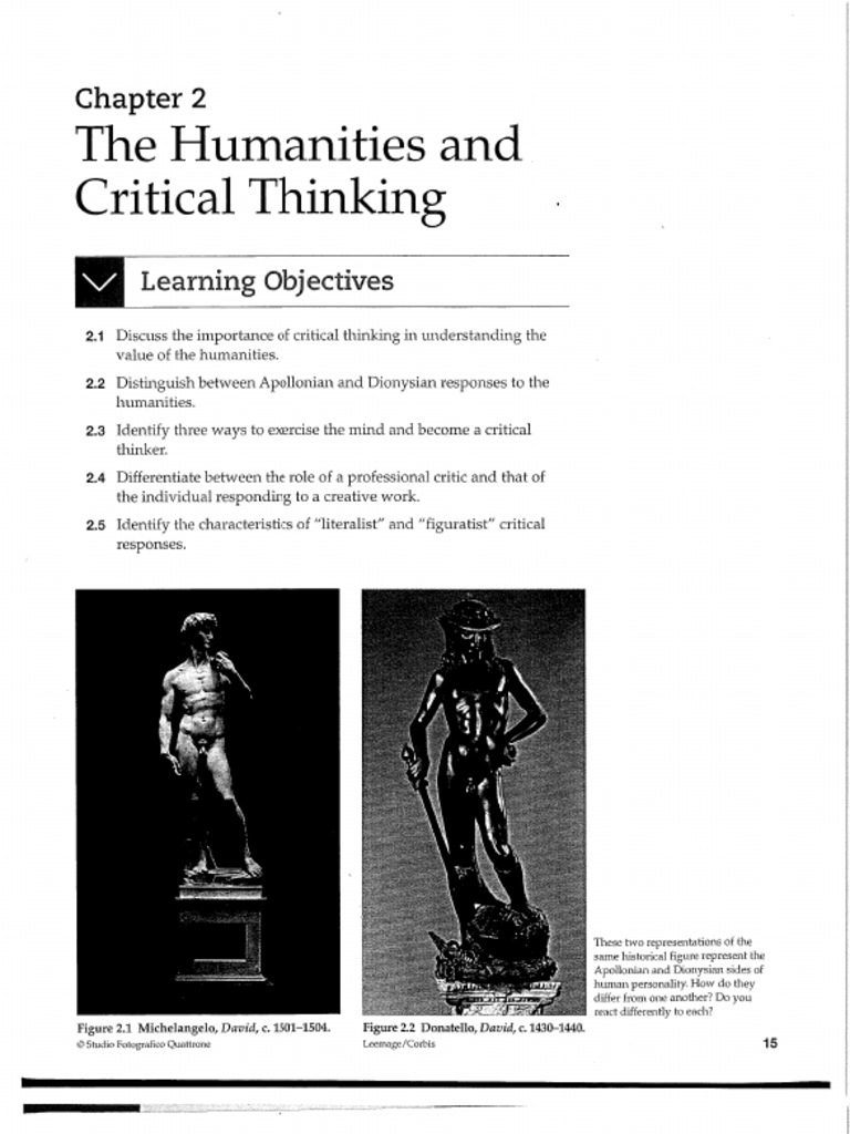 HUM1020 Chapter 2 Janaro | PDF