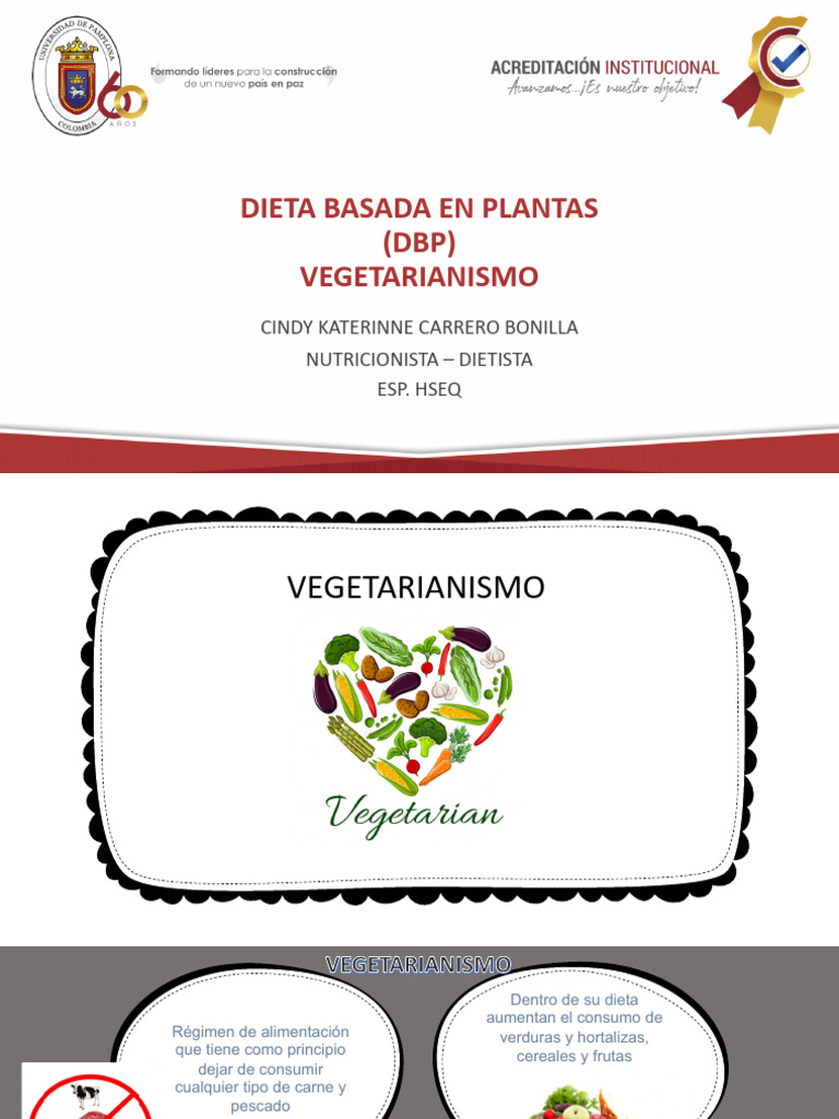 Dieta Basada En Plantas Pdf Vegetarianismo Veganismo 2544