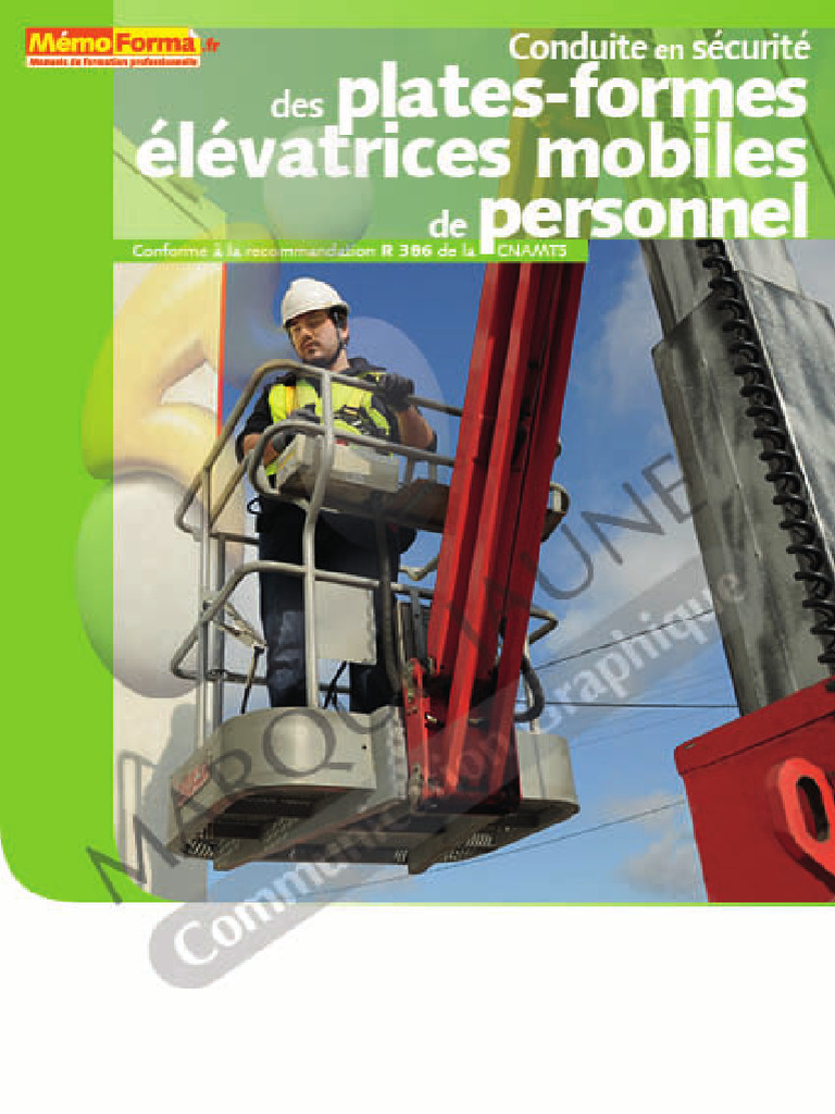 Formation Plateforme Elevatrice | PDF