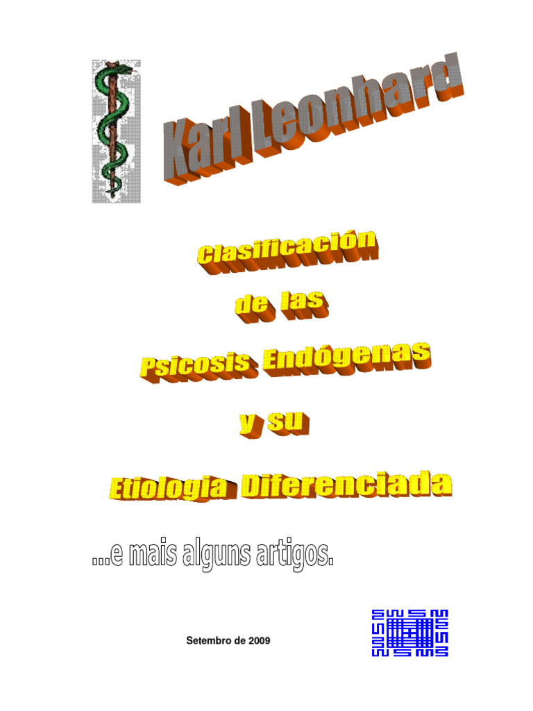 Karl Leonhard | PDF | Esquizofrenia | Psicosis
