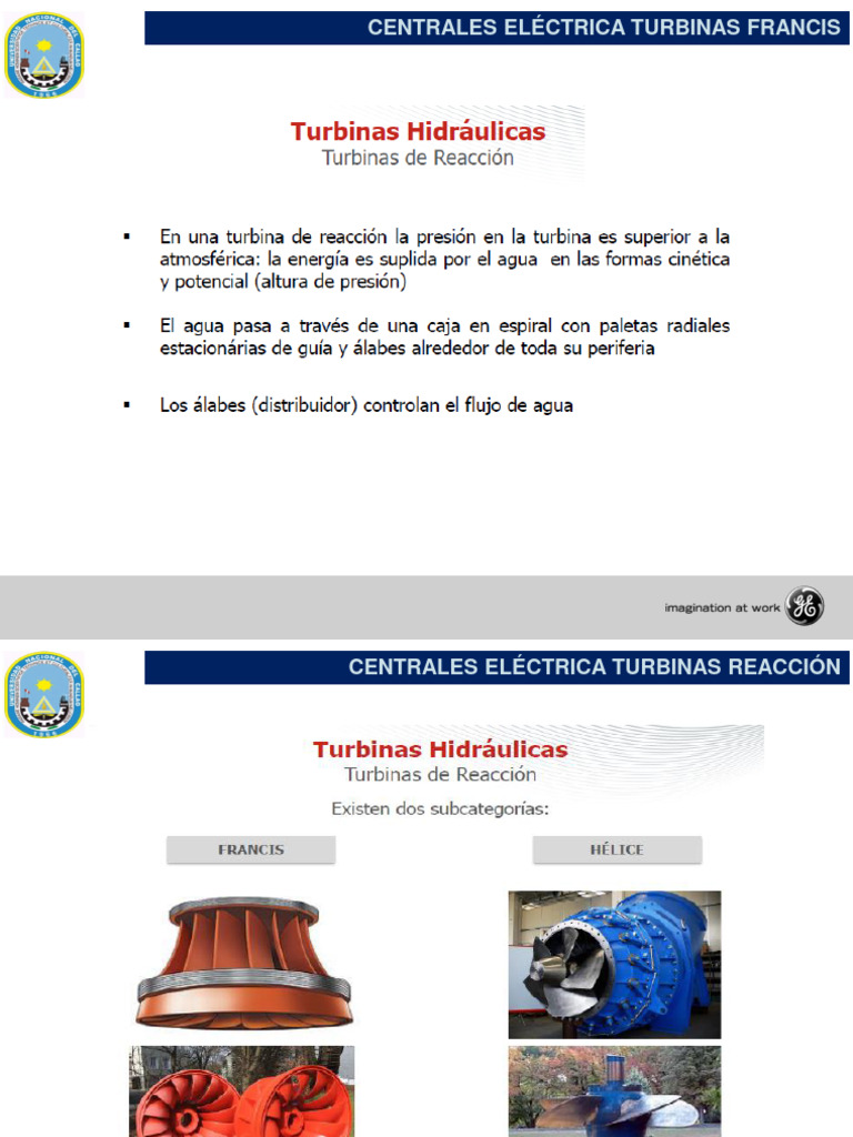 Turbinas Francis: Funcionamento e Componentes | PDF | Turbomáquinas ...