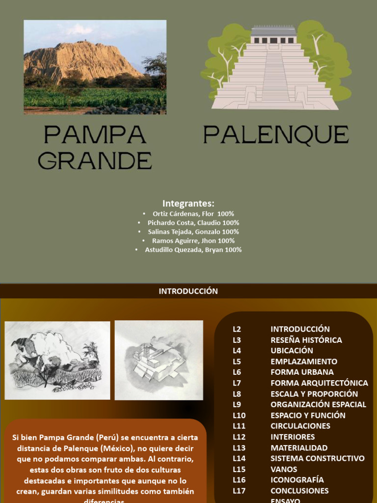 TA Prehispánica Grupo 1 Pampa Grande - Palenque PDF | PDF | Perú